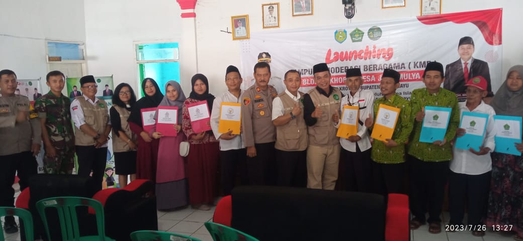 Launching Kampung Moderasi Beragama Sorana